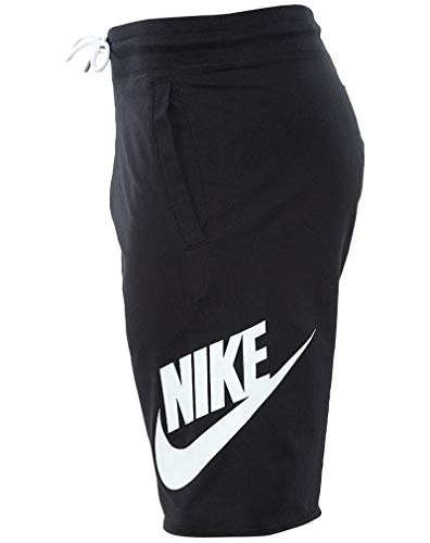 Nike Mens Sportswear Logo Shorts Black/White 836277-010 Size Large