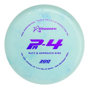 prodigy disc 200 series pa4 putter golf disc [colors may vary] - 170-174g