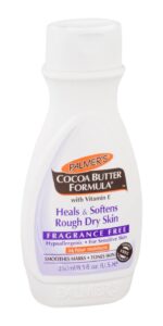 palmer's cocoa butter formula lotion, fragrance free 8.50 oz (pack of 3)