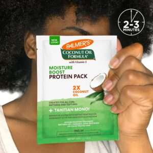 Palmer's Coconut Formula Moisture Boost 2.1 Oz. Protein Pack (Pack of 3)