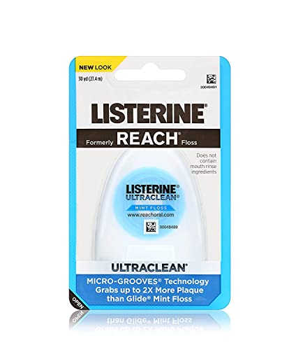 Listerine Ultraclean Floss, 30 Yards each (Value Pack of 12)