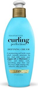 organix moroccan curling perfection defining cream 6 oz (pack of 4)