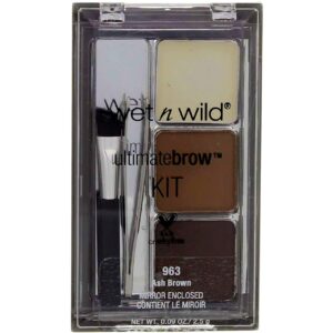 2 pack wet n wild beauty ultimate brow kit 963 ash brown