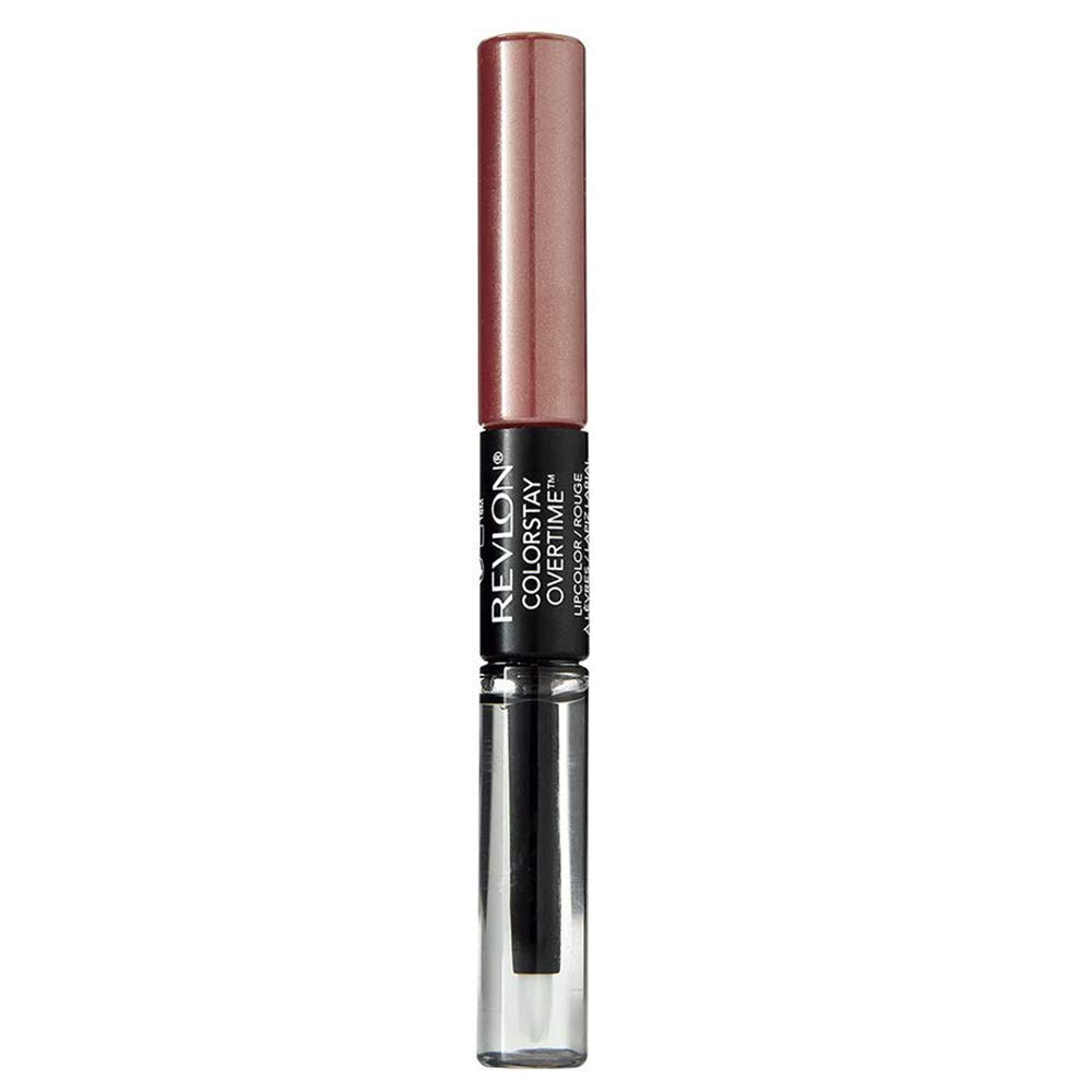 Revlon ColorStay Overtime Liquid Lip Color, Bare Maximum [350] 0.07 oz (Pack of 3)