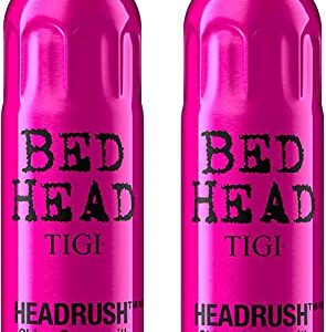 TIGI Unisex Bed Head Headrush Shine Mist Hair Spray, 5.3 Ounce (Pack of 2)