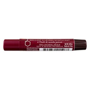 Burt's Bees Lip Shimmer, Plum, 0.09 Ounces each (Value Pack of 5)