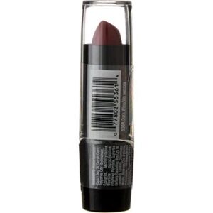 Wet n Wild Silk Finish Lipstick, Dark Wine 536A 0.13 oz (Pack of 2)