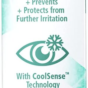 Rohto Cool Cooling Eye Drops, Dual Action, 0.4 Ounces each (Pack of 7)