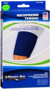 sport aid neoprene thigh/hamstring support medium 1 each (pack of 2)