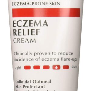 Eucerin Creme Eczema Relief 8 Ounce Tube, 8 Ounce (Pack of 2)