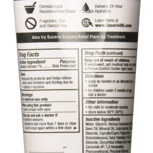 Eucerin Creme Eczema Relief 8 Ounce Tube, 8 Ounce (Pack of 2)