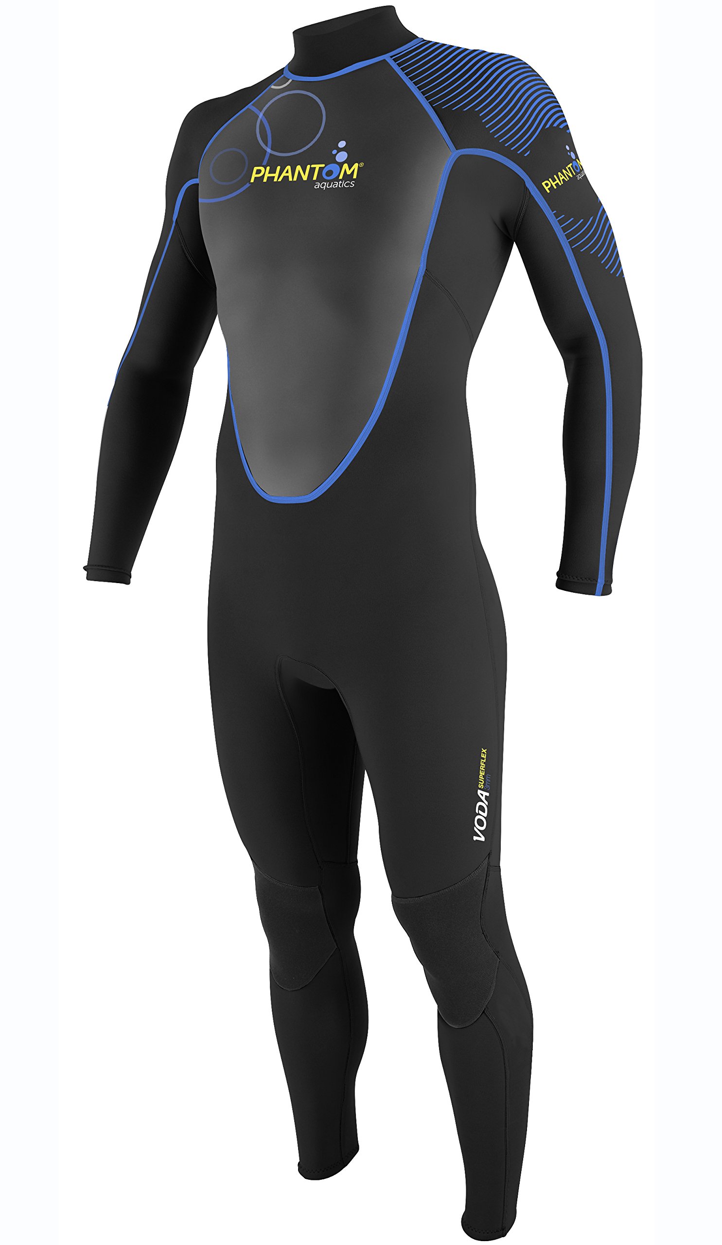 Phantom Aquatics Wetsuit Men's Voda Premium Stretch Full Suit