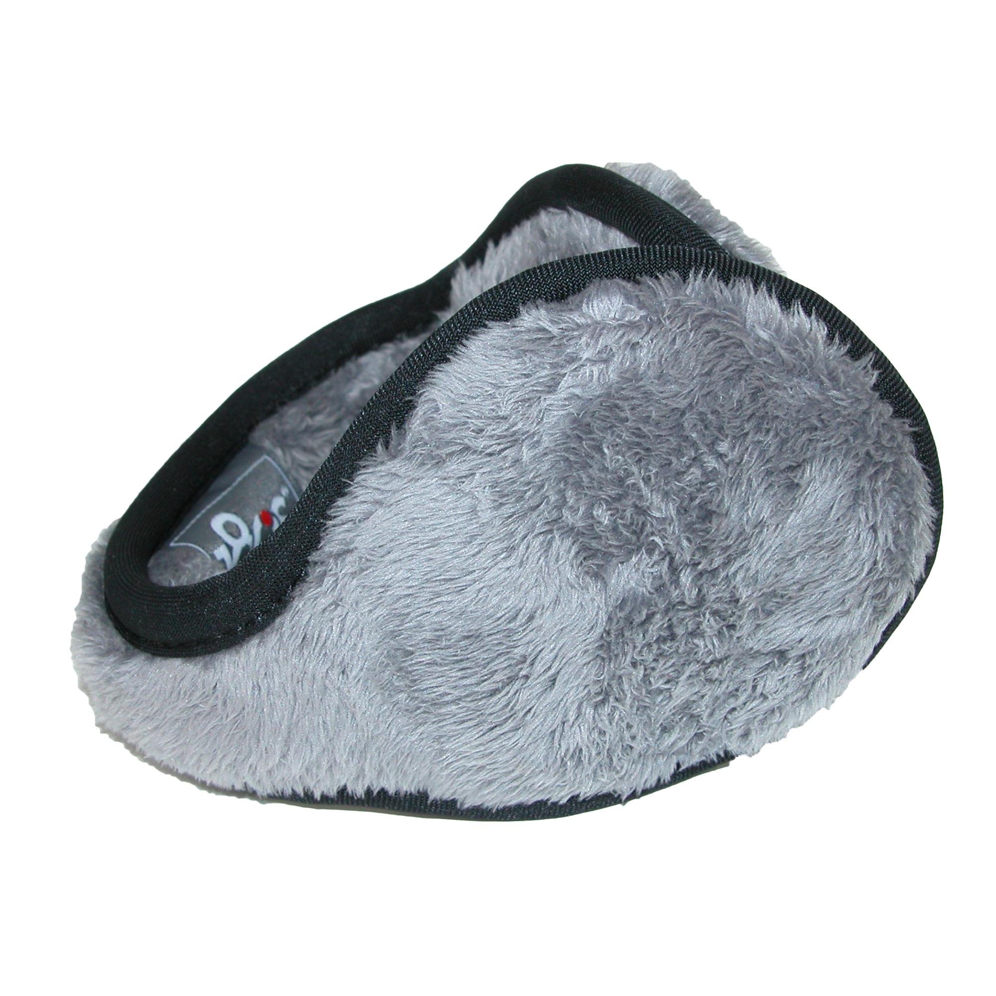 180s Women's Lush Two Tone Wrap Around Earmuffs, Grey