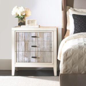 RoomMates RMK9050WP White Distressed Wood Peel and Stick Wallpaper