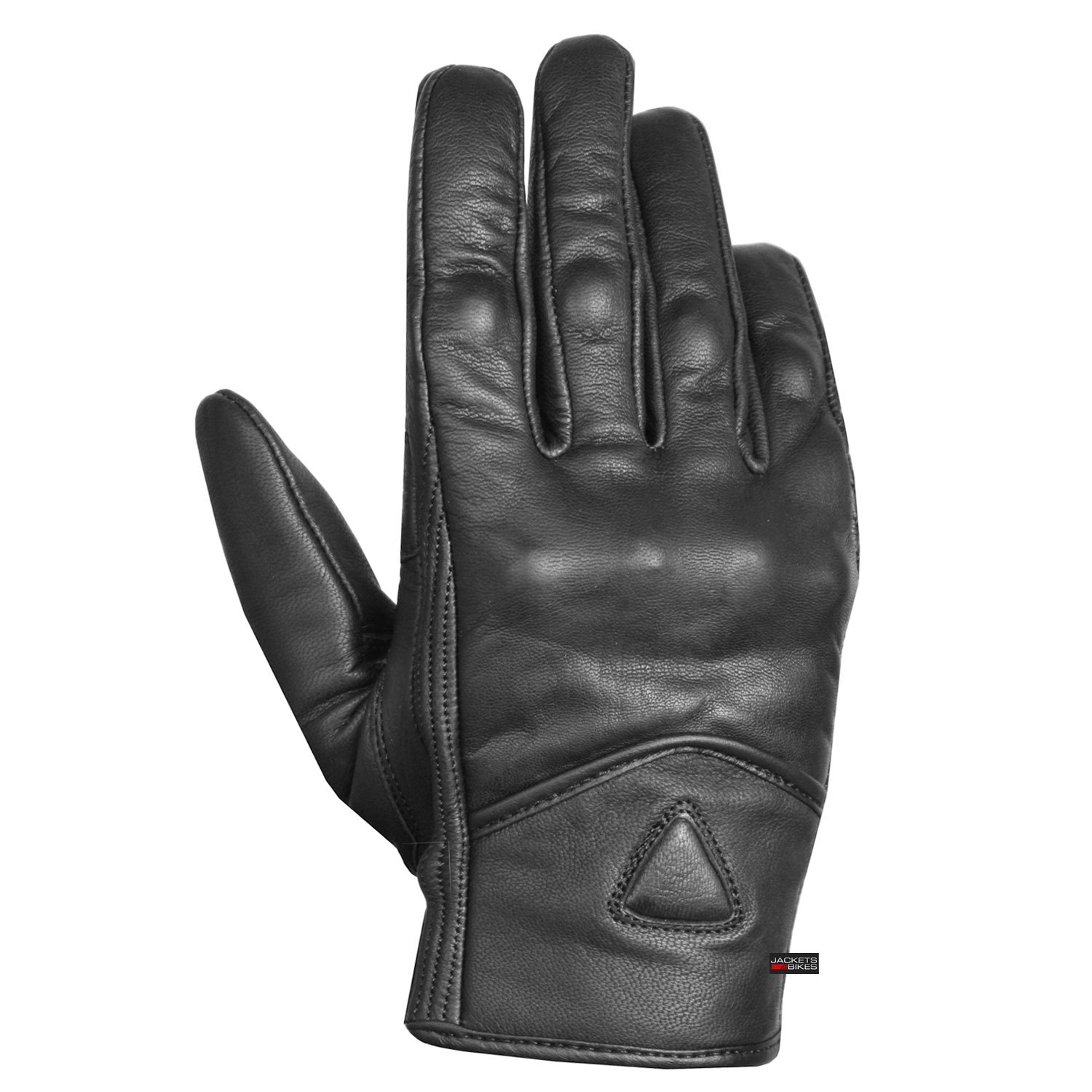 Jackets 4 Bikes Men's Premium Leather Street Motorcycle Protective Cruiser Biker Gel Gloves S