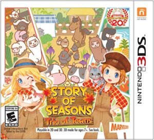 story of seasons: trio of towns - nintendo 3ds