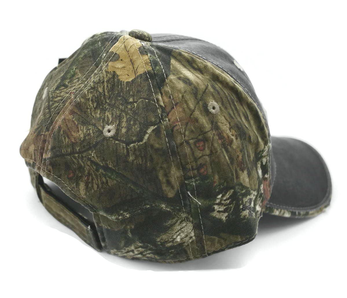 Hat - RAM Camouflage Weathered Ball Cap 3-D Embroidered with Applique