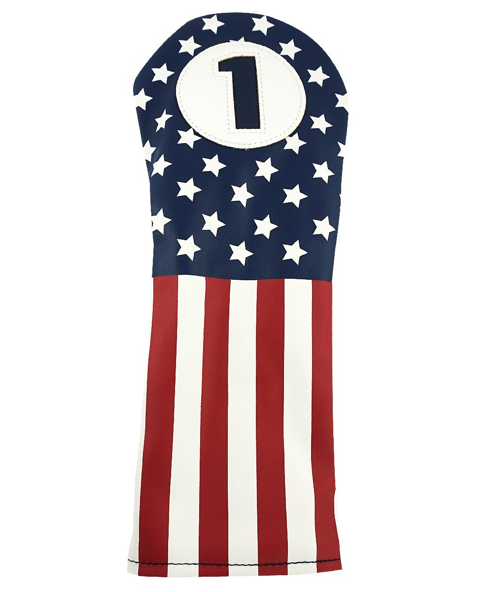 Hot-Z Golf Vintage USA Flag Driver Headcover