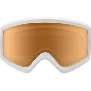 Anon Helix 2.0 Snow Goggles White with Amber Lens