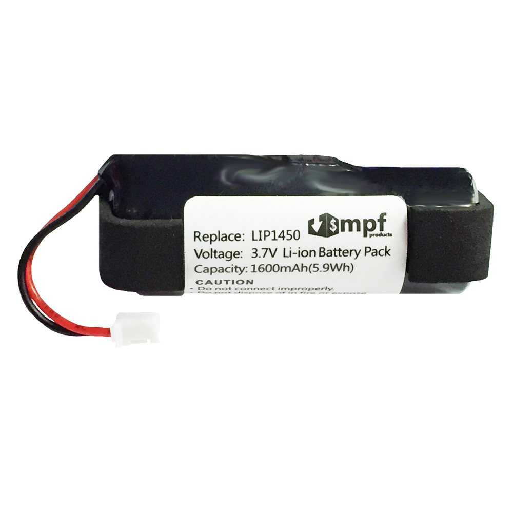 MPF Products 1600mAh Extended LIS1441, LIP1450 Battery Replacement Compatible with Sony PS3 Playstation 3 Move Motion Controller CECH-ZCM1E, CECH-ZCM1U