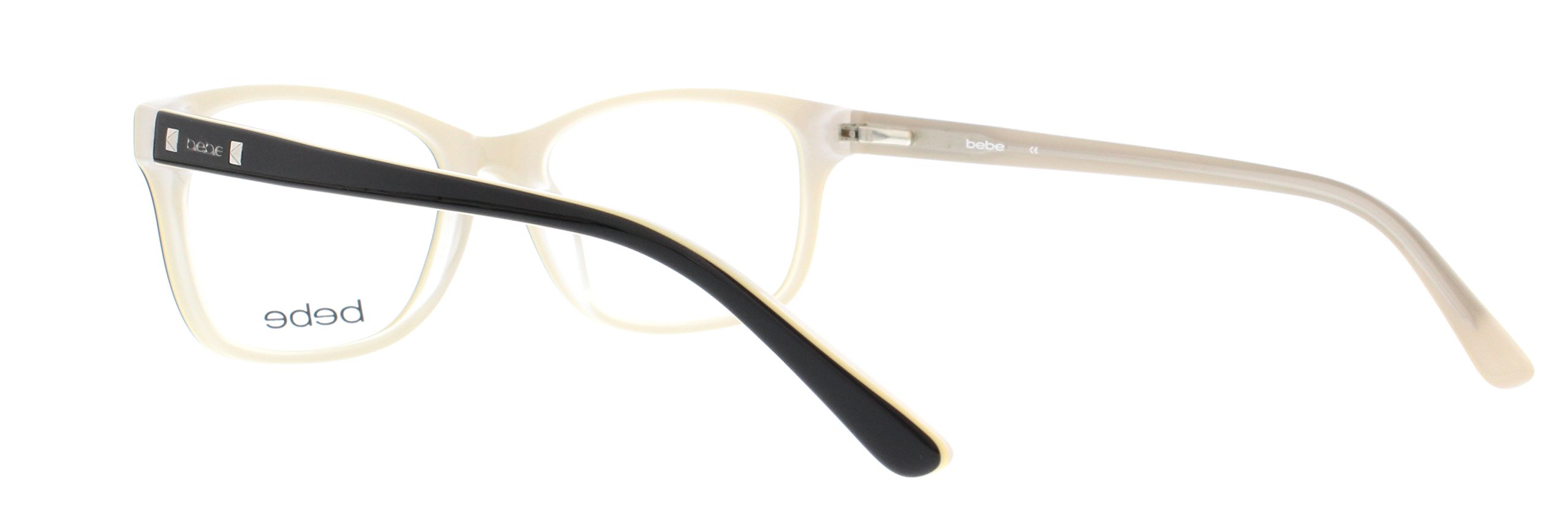 BEBE Eyeglasses BB5075 001 Jet 52MM