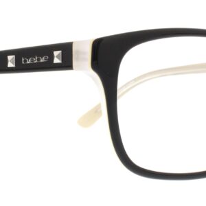 BEBE Eyeglasses BB5075 001 Jet 52MM