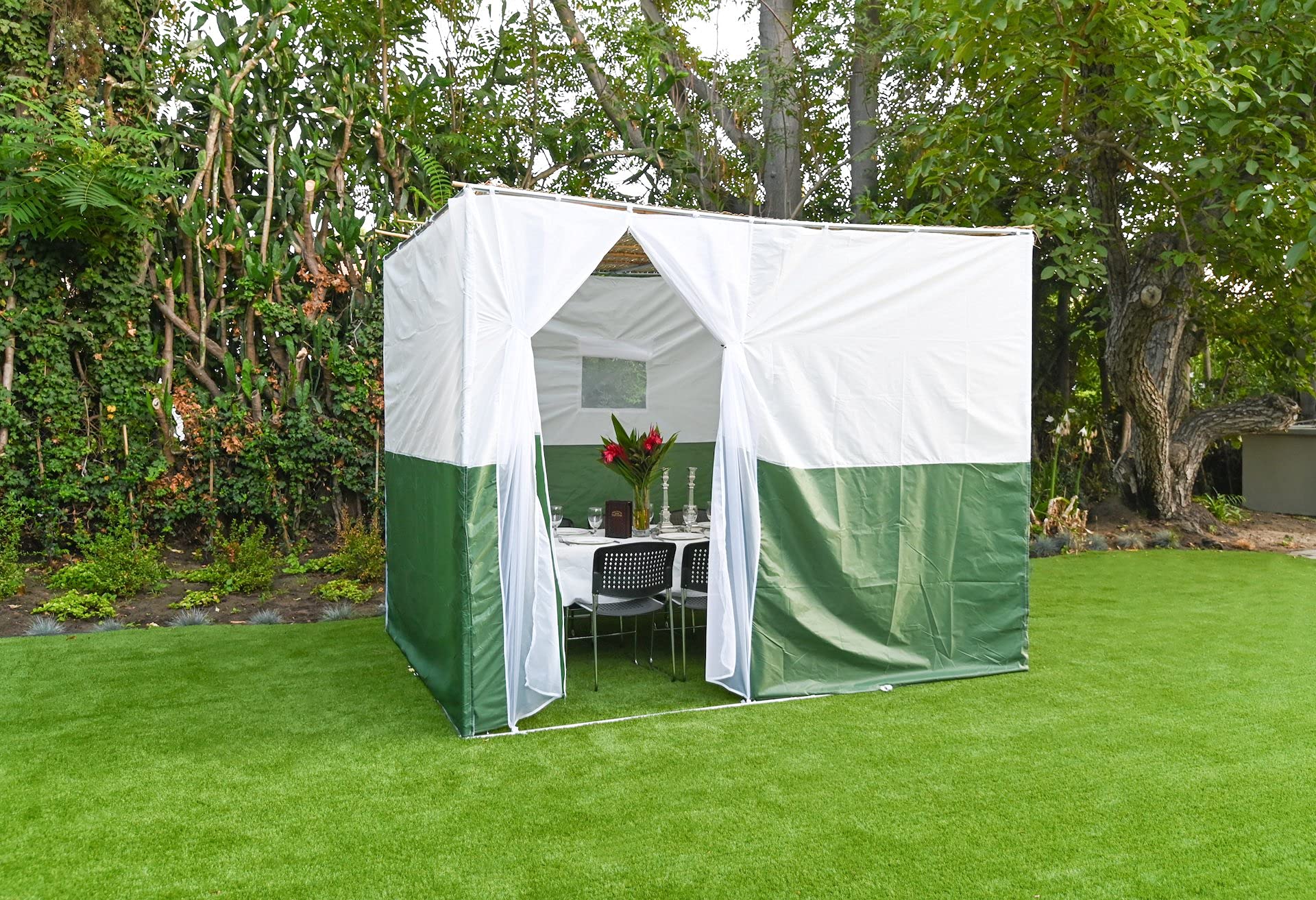 TheSukkahSpot - Easy to Build Sukkah Succah Sukah - Certified Kosher - (8X10)