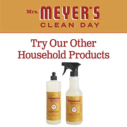 MRS. MEYER'S CLEAN DAY Liquid Dish Soap, Biodegradable Formula, Limited Edition Apple Cider, 16 fl. oz