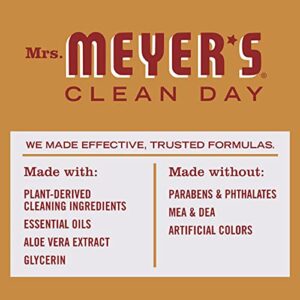 MRS. MEYER'S CLEAN DAY Liquid Dish Soap, Biodegradable Formula, Limited Edition Apple Cider, 16 fl. oz