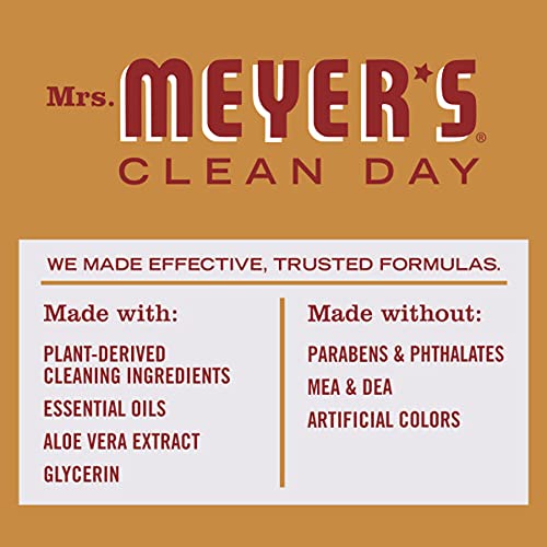 MRS. MEYER'S CLEAN DAY Liquid Dish Soap, Biodegradable Formula, Limited Edition Apple Cider, 16 fl. oz