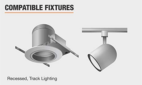 EcoSmart 65W / 65 Watt Replacement (10.5W) LED BR30 Dimmable Soft White (2700K) Medium Base (E26) Energy Star Rated Reflector Lamp for Recessed Can Lights, 6 Pack