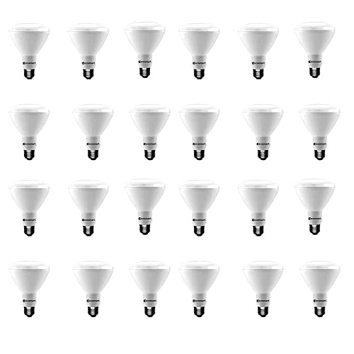 Ecosmart Daylight LED BR30 Dimmable Flood Bulb, 65W Replacement, 9 Watt, 685 Lumens - 5000K - Indoor/Outdoor Rated (6-Pack)