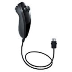 wii nunchuk black (bulk packing)