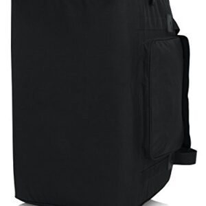 Gator Cases Heavy-Duty Speaker Tote Bag for Compact 12" Speaker Cabinets; Fits QSC K12, Yamaha DXR12 and more (GPA-TOTE12),Black