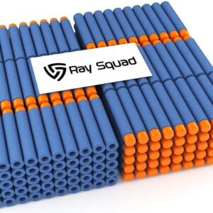 (300 Pack) Ray Squad Blue Nerf Darts, Nerf Darts Bulk - Nerf Bullet, Nerf Elite 2.0 Foam Darts, Nerf Ammo Bullets, Nerf Refill Darts, Nerf Bullets