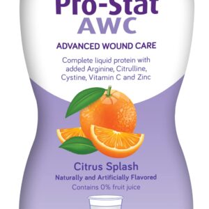 Pro-Stat Advanced Wound Care (AWC), Concentrated Liquid Protein Medical Food - Citrus Splash Punch Flavor, 30 Fl Oz bottle (Case of 4)