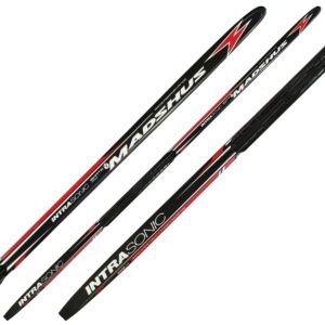 madshus intrasonic skate skis, black, size 195