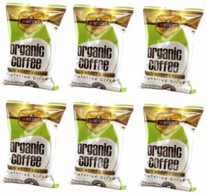 organic enema coffee - one pound - by s.a. wilson - pack of 6