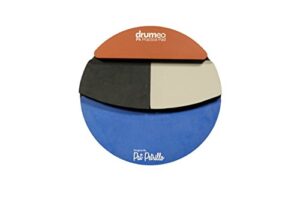 the drumeo p4 practice pad - four different playing surfaces