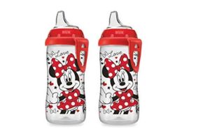 nuk disney minnie mouse active cup, 10-ounce (2 pack)