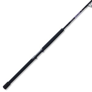 st. croix rods mojo salt spinning rod, black cherry metallic, 7'6"