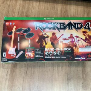 Xbox One Rock Band 4 Exclusive RED Band In-A-Box Bundle