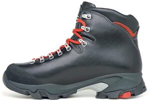 zamberlan - 1996 vioz lux gtx rr - leather backcountry boots - waxed black - 8