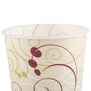 Dart Solo R9N-J8000 Symphony 9 oz. Wax Treated Paper Cold Cup - 100/Pack