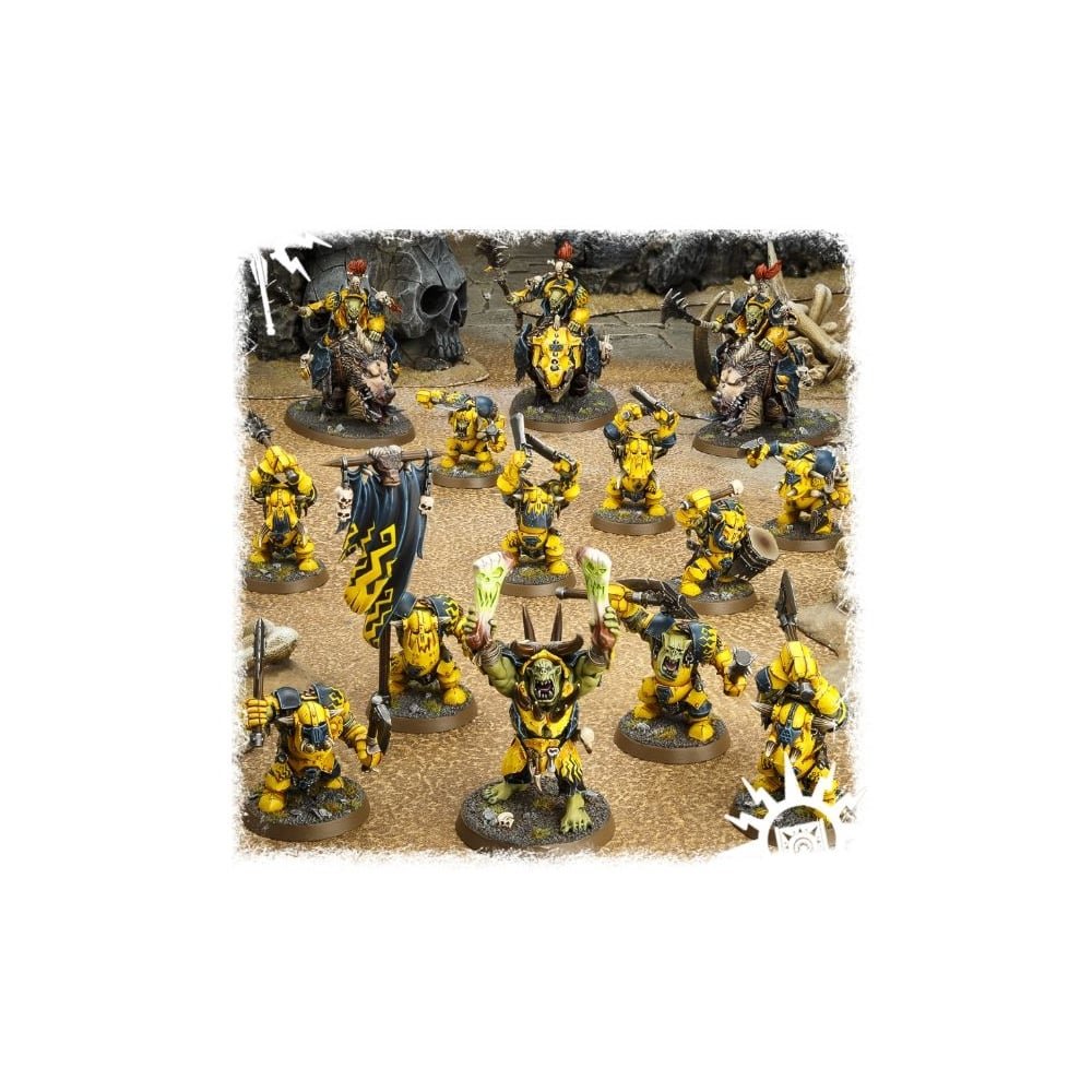 Games Workshop 99120209037" Ironjawz Start Collecting Action Figure, Black