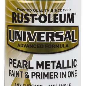 Rust-Oleum 301551 Universal All Surface Pearl Metallic Spray Paint, 11 oz, Sea Mist