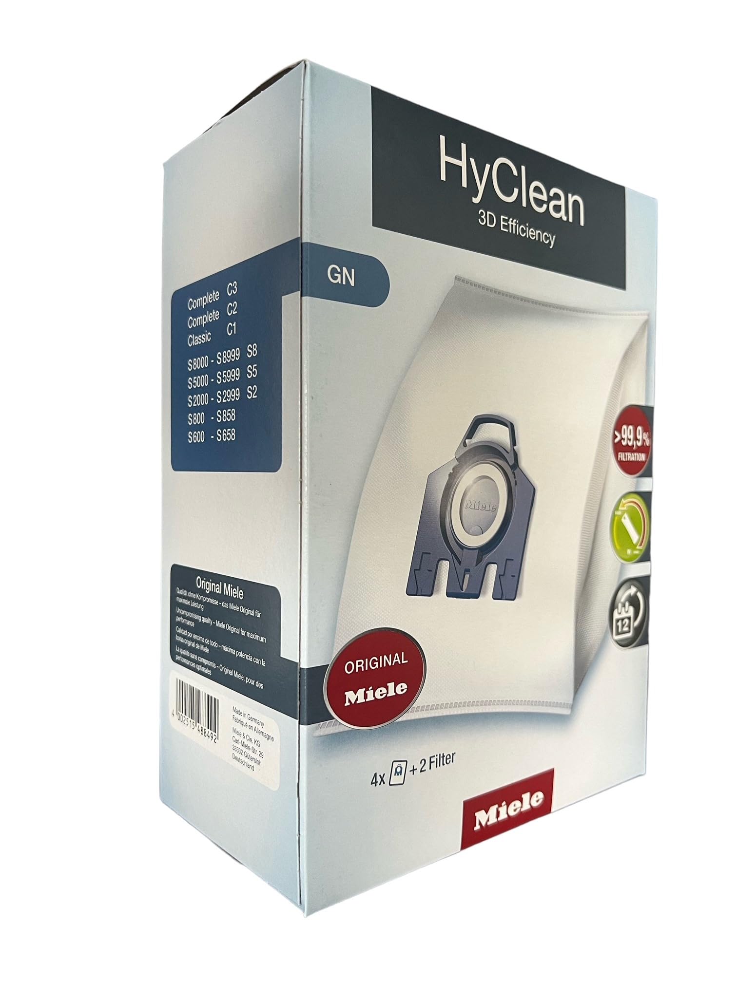 Miele GN HyClean 3D Efficiency Dustbags