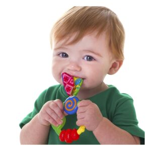 nuby wacky teething ring