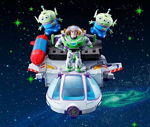 TAMASHII NATIONS Bandai Nations Buzz the Space Ranger Robo Chogattai "Toy Story", Multicolor, 9 inches