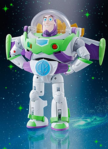 TAMASHII NATIONS Bandai Nations Buzz the Space Ranger Robo Chogattai "Toy Story", Multicolor, 9 inches